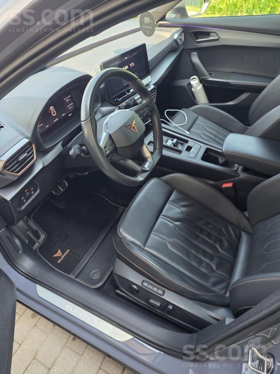 Pelēks Cupra Formentor 2022 Rīga, ar dzinēja tilpumu 1.50 L un nobraukumu 109 tūkst. km par 22500 €, foto 5 vietnē AUTOMOTO.COM.LV