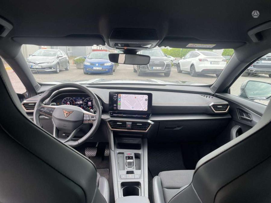Grey Cupra Formentor 2023 in Vilnius, with an engine capacity of 1.50 L and mileage of 33 thousand km for 25500 €, photo 11 on AUTOMOTO.COM.LV