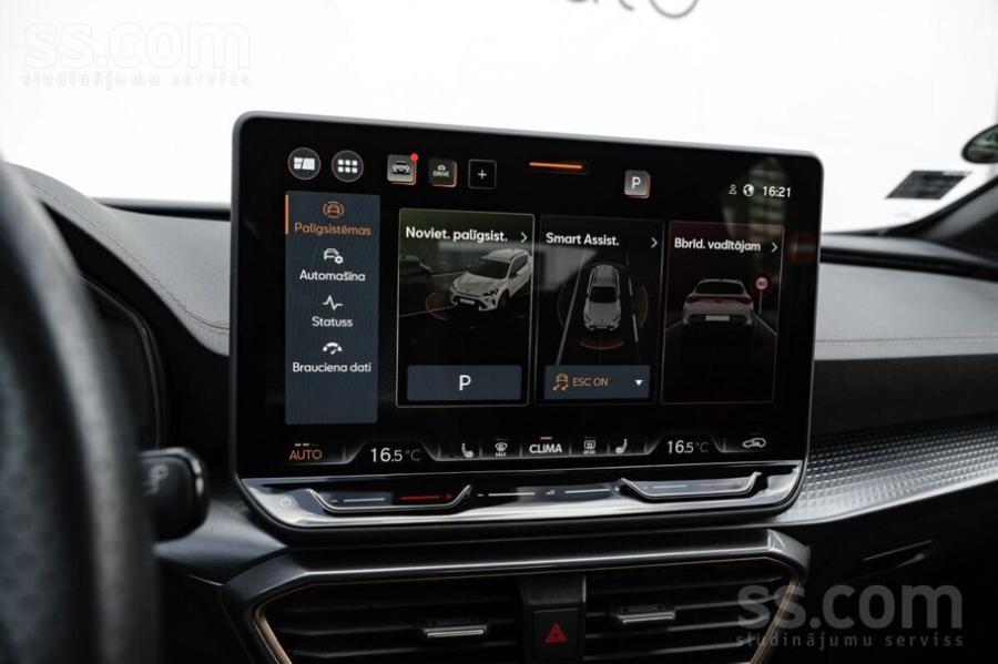 Pelēks Cupra Formentor 2024 Rīga, ar dzinēja tilpumu 1.50 L un nobraukumu 40 tūkst. km par 28550 €, foto 24 vietnē AUTOMOTO.COM.LV