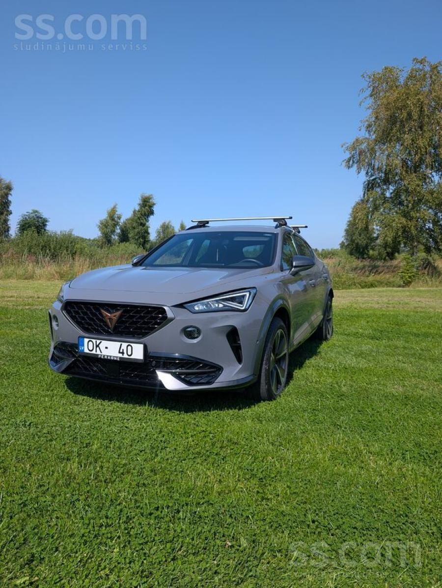 Grey Cupra Formentor 2024 in Liepaja, with an engine capacity of 1.50 L and mileage of 32 thousand km for 26000 €, photo 1 on AUTOMOTO.COM.LV