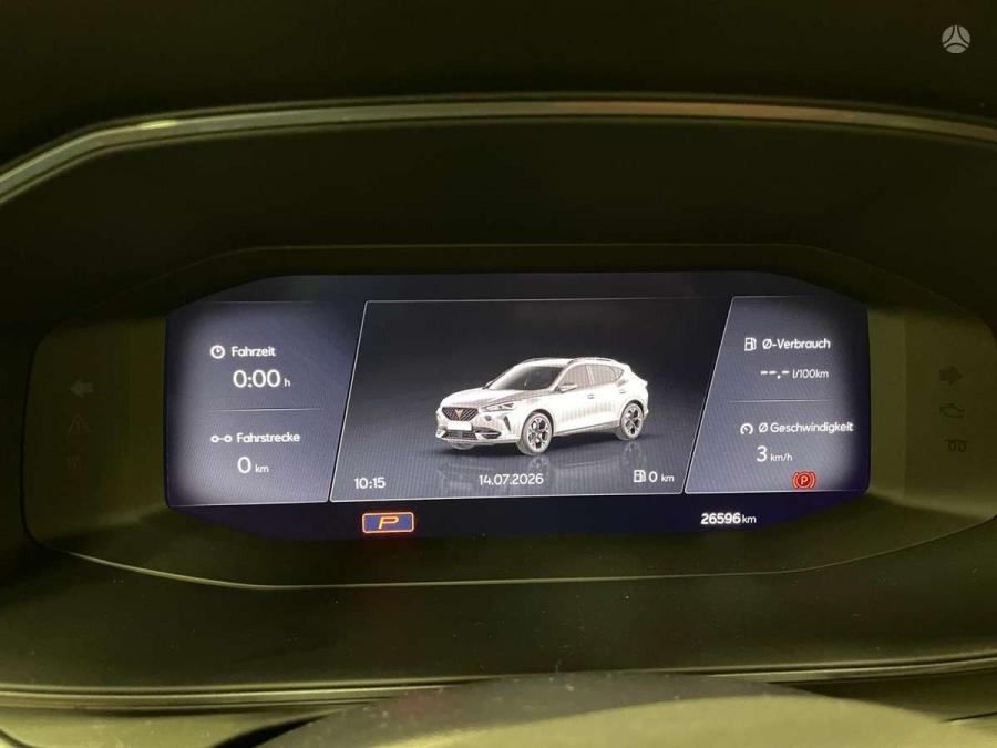 Grey Cupra Formentor 2023 in Marijampole, with an engine capacity of 1.50 L and mileage of 22 thousand km for 21054 €, photo 14 on AUTOMOTO.COM.LV