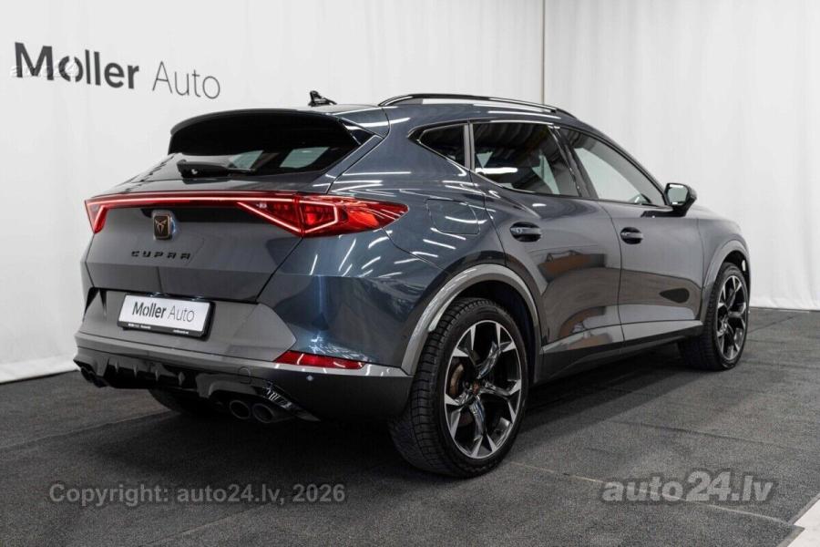 Grey Cupra Formentor 2021 in Tallinn, with an engine capacity of 2.00 L and mileage of 63 thousand km for 26900 €, photo 5 on AUTOMOTO.COM.LV