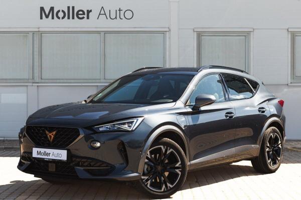 Grey Cupra Formentor 2023 in Ventspils, with an engine capacity of 1.40 L and mileage of 47 thousand km for 28550 €, photo 1 on AUTOMOTO.COM.LV