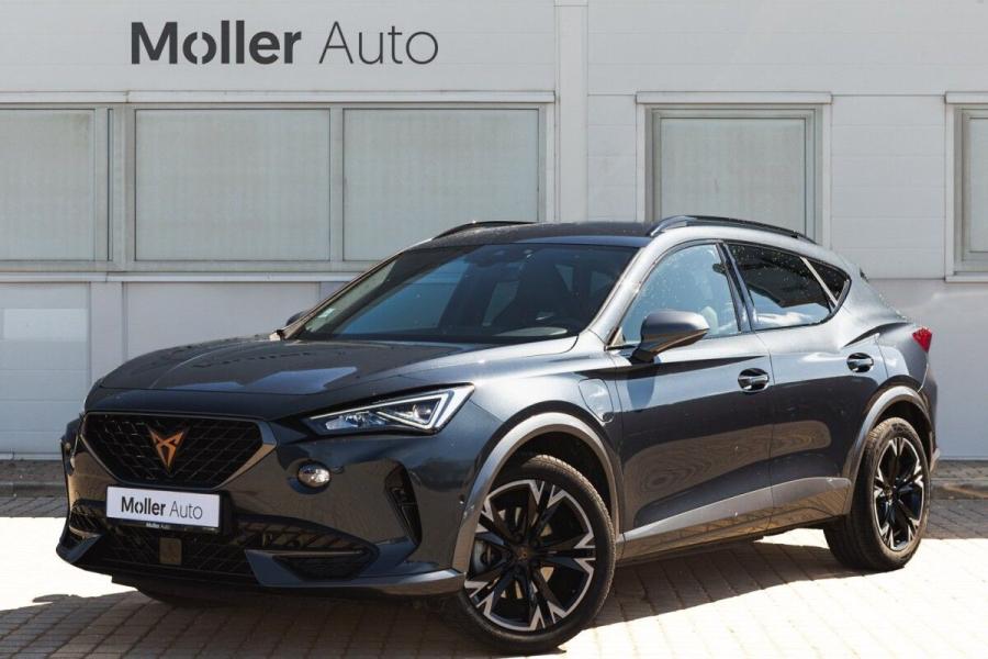 Pelēks Cupra Formentor 2023 Ventspils, ar dzinēja tilpumu 1.40 L un nobraukumu 47 tūkst. km par 28550 €, foto 1 vietnē AUTOMOTO.COM.LV