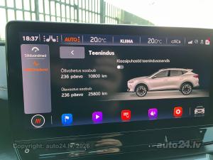Серый Cupra Formentor 2021 в Таллин, объемом двигателя 2.00 л и пробегом 101 тыс. км за 28800 €, фото 24 на AUTOMOTO.COM.LV