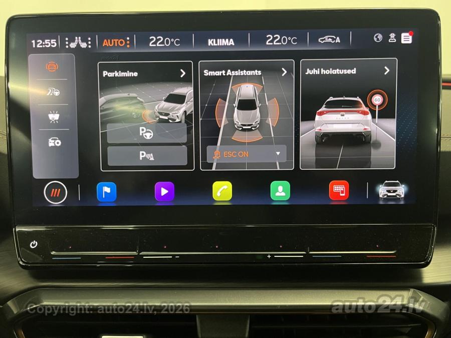 Pelēks Cupra Formentor 2022 Tallina, ar dzinēja tilpumu 2.00 L un nobraukumu 58 tūkst. km par 27900 €, foto 25 vietnē AUTOMOTO.COM.LV