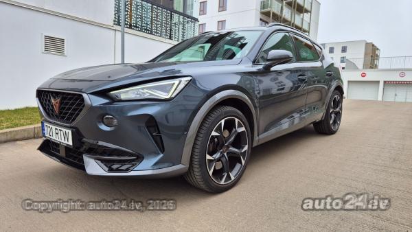 Pelēks Cupra Formentor 2022 Tallina, ar dzinēja tilpumu 1.40 L un nobraukumu 40 tūkst. km par 26999 €, foto 1 vietnē AUTOMOTO.COM.LV