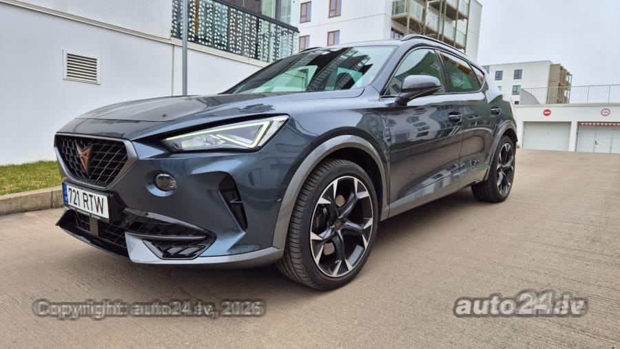 Pelēks Cupra Formentor 2022 Tallina, ar dzinēja tilpumu 1.40 L un nobraukumu 40 tūkst. km par 26999 €, foto 1 vietnē AUTOMOTO.COM.LV