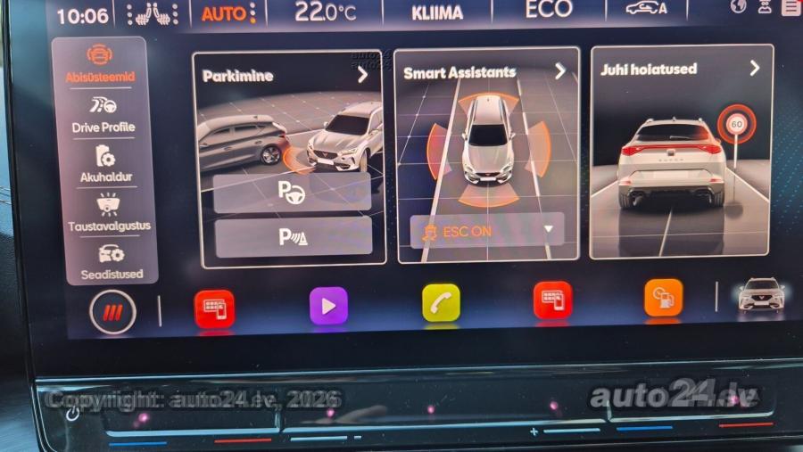 Pelēks Cupra Formentor 2022 Tallina, ar dzinēja tilpumu 1.40 L un nobraukumu 40 tūkst. km par 26999 €, foto 18 vietnē AUTOMOTO.COM.LV