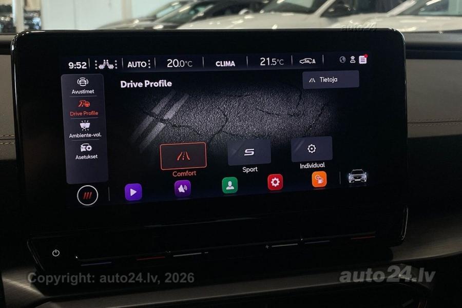 Серый Cupra Formentor 2022 в Таллин, объемом двигателя 1.50 л и пробегом 44 тыс. км за 25500 €, фото 12 на AUTOMOTO.COM.LV