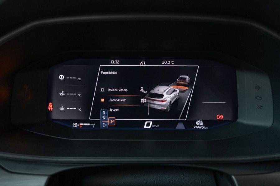 Серый Cupra Formentor 2022 в Вильнюс, объемом двигателя 2.50 л и пробегом 74 тыс. км за 34600 €, фото 16 на AUTOMOTO.COM.LV