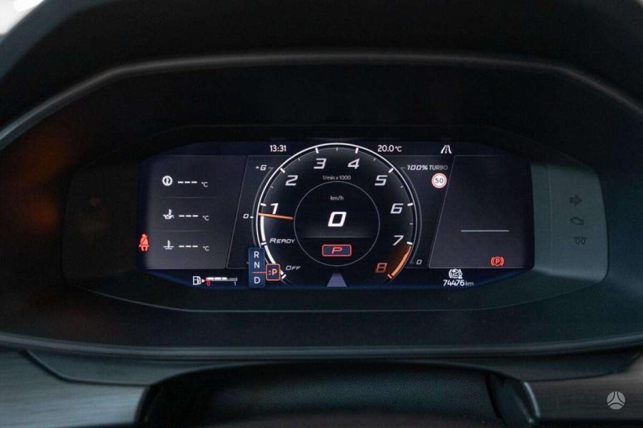 Серый Cupra Formentor 2022 в Вильнюс, объемом двигателя 2.50 л и пробегом 74 тыс. км за 34600 €, фото 13 на AUTOMOTO.COM.LV