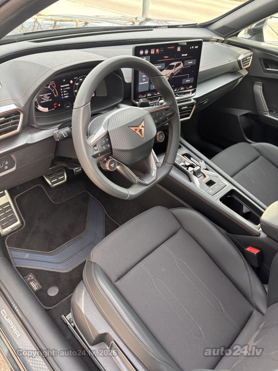 Grey Cupra Formentor 2026 in Tartu, with an engine capacity of 2.00 L and mileage of 5 thousand km for 36160 €, photo 8 on AUTOMOTO.COM.LV