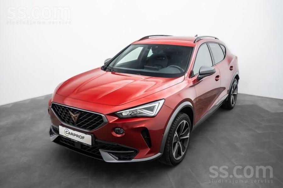 Sarkans Cupra Formentor 2021 Tallina, ar dzinēja tilpumu 1.50 L un nobraukumu 95 tūkst. km par 21999 €, foto 1 vietnē AUTOMOTO.COM.LV