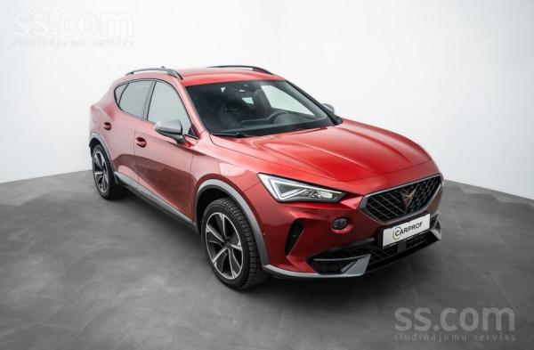 Red Cupra Formentor 2021 in Tallinn, with an engine capacity of 1.50 L and mileage of 95 thousand km for 21999 €, photo 3 on AUTOMOTO.COM.LV