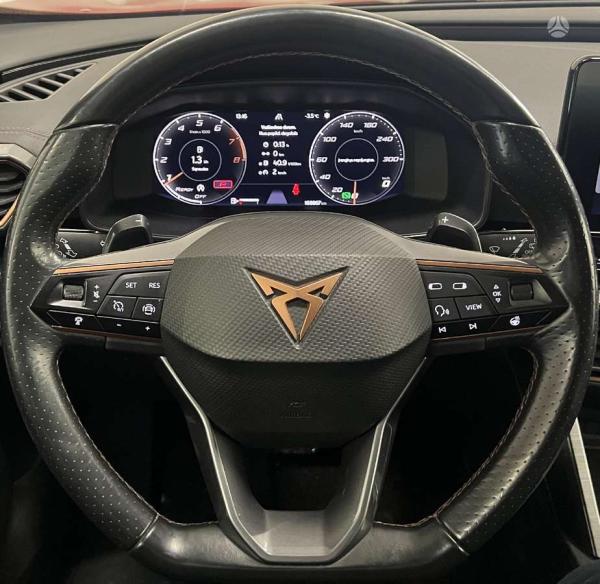 Sarkans Cupra Formentor 2022 Kauņa, ar dzinēja tilpumu 1.50 L un nobraukumu 169 tūkst. km par 20800 €, foto 5 vietnē AUTOMOTO.COM.LV