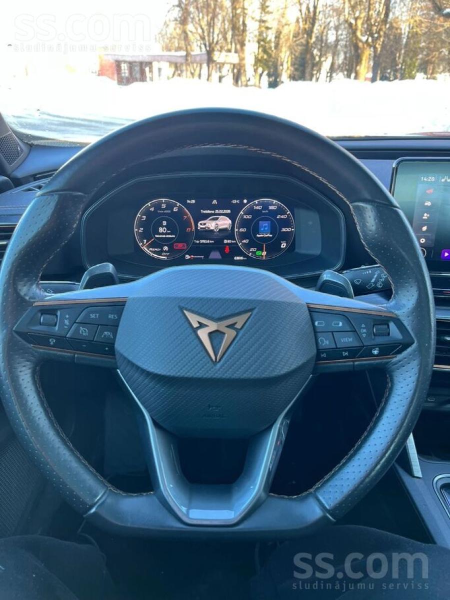Красный Cupra Formentor 2022 в Рига, объемом двигателя 1.50 л и пробегом 63 тыс. км за 24000 €, фото 11 на AUTOMOTO.COM.LV