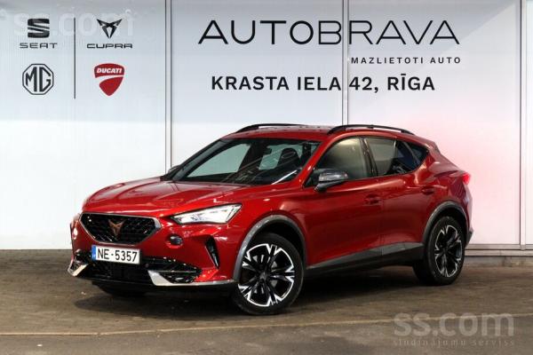 Красный Cupra Formentor 2022 в Рига, объемом двигателя 1.50 л и пробегом 62 тыс. км за 23490 €, фото 1 на AUTOMOTO.COM.LV