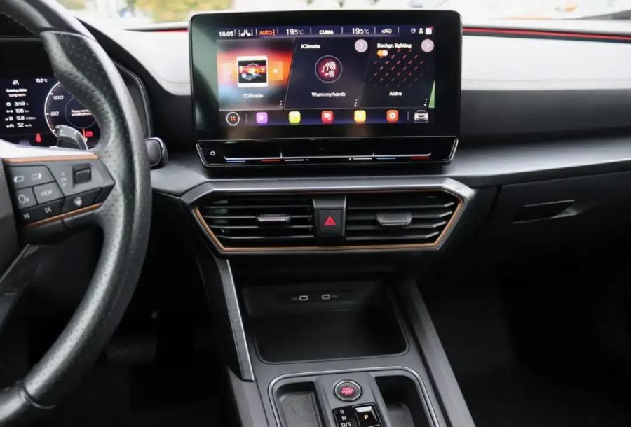 Sarkans Cupra Formentor 2022 Rīga, ar dzinēja tilpumu 1.50 L un nobraukumu 62 tūkst. km par 23490 €, foto 6 vietnē AUTOMOTO.COM.LV