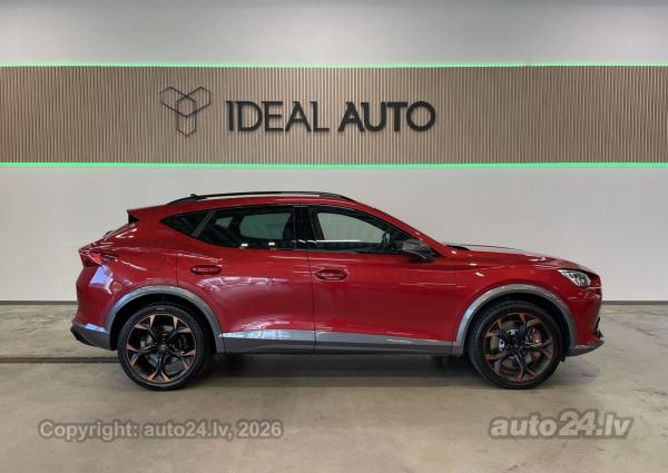 Red Cupra Formentor 2021 in Tallinn, with an engine capacity of 2.00 L and mileage of 76 thousand km for 28990 €, photo 4 on AUTOMOTO.COM.LV