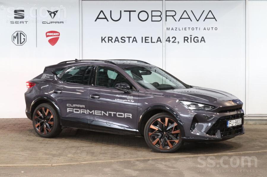 Violet Cupra Formentor 2025 in Riga, with an engine capacity of 2.00 L and mileage of 20 thousand km for 35990 €, photo 4 on AUTOMOTO.COM.LV
