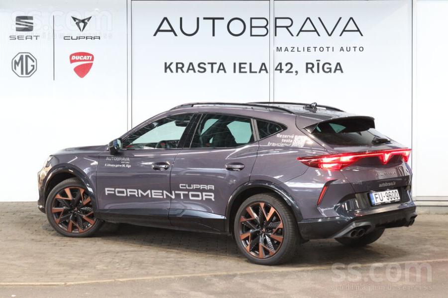 Violet Cupra Formentor 2025 in Riga, with an engine capacity of 2.00 L and mileage of 20 thousand km for 35990 €, photo 9 on AUTOMOTO.COM.LV
