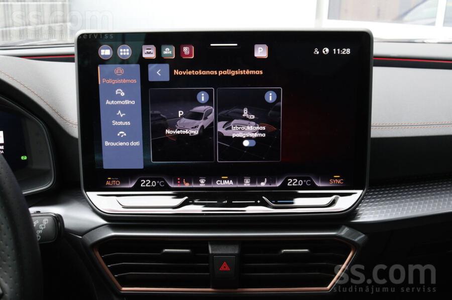 Violet Cupra Formentor 2025 in Riga, with an engine capacity of 2.00 L and mileage of 20 thousand km for 35990 €, photo 16 on AUTOMOTO.COM.LV