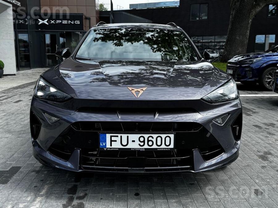 Violets Cupra Formentor 2025 Rīga, ar dzinēja tilpumu 2.00 L un nobraukumu 14 tūkst. km par 37150 €, foto 1 vietnē AUTOMOTO.COM.LV