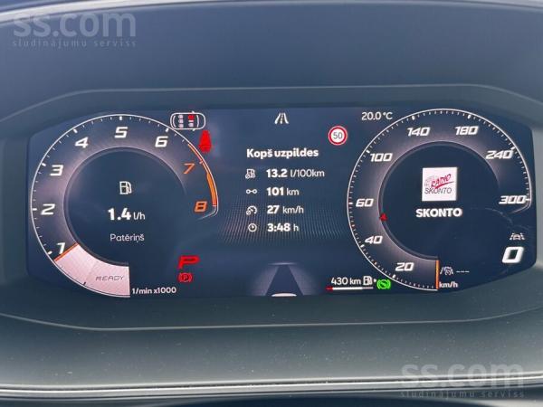 Violet Cupra Formentor 2025 in Riga, with an engine capacity of 2.00 L and mileage of 14 thousand km for 37150 €, photo 9 on AUTOMOTO.COM.LV