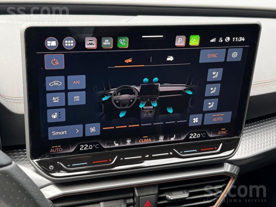 Violets Cupra Formentor 2025 Rīga, ar dzinēja tilpumu 2.00 L un nobraukumu 14 tūkst. km par 37150 €, foto 18 vietnē AUTOMOTO.COM.LV