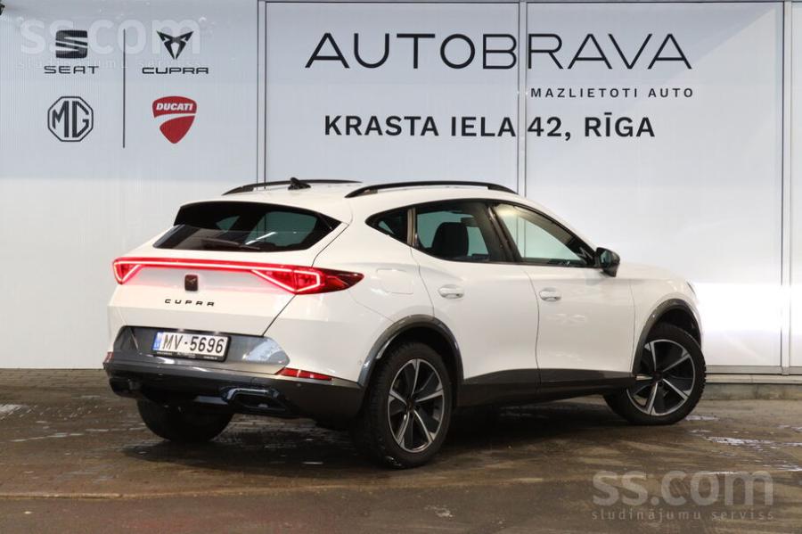 Balts Cupra Formentor 2021 Rīga, ar dzinēja tilpumu 1.50 L un nobraukumu 59 tūkst. km par 23490 €, foto 6 vietnē AUTOMOTO.COM.LV