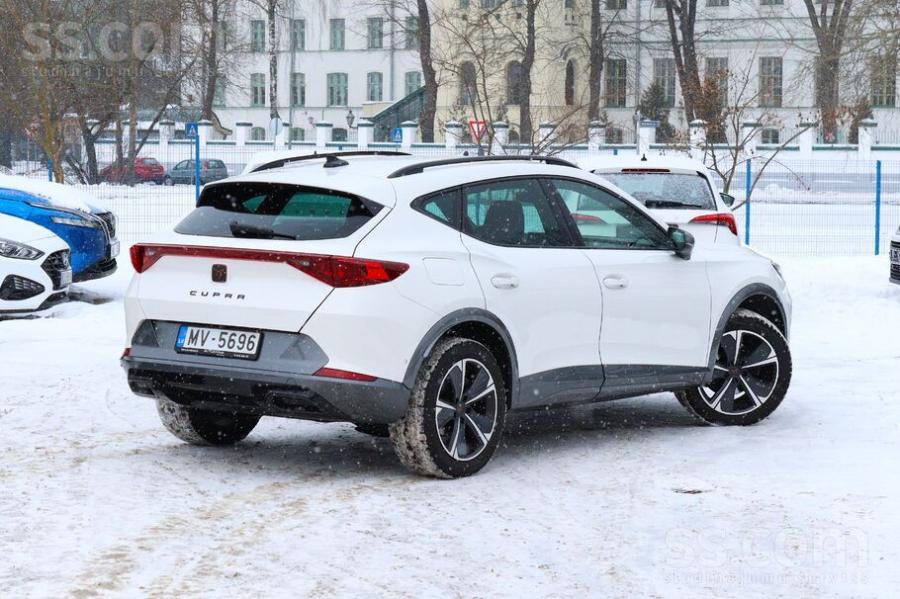 Balts Cupra Formentor 2021 Rīga, ar dzinēja tilpumu 1.50 L un nobraukumu 59 tūkst. km par 23490 €, foto 33 vietnē AUTOMOTO.COM.LV