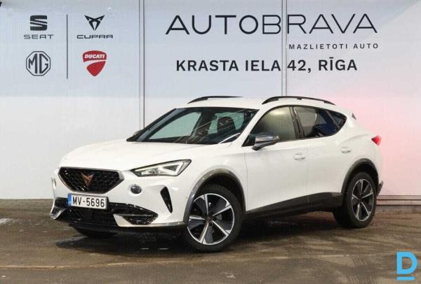 Balts Cupra Formentor 2021 Rīga, ar dzinēja tilpumu 1.50 L un nobraukumu 59 tūkst. km par 23490 €, foto 1 vietnē AUTOMOTO.COM.LV