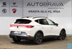 White Cupra Formentor 2021 in Riga, with an engine capacity of 1.40 L and mileage of 88 thousand km for 24490 €, photo 2 on AUTOMOTO.COM.LV
