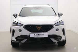 White Cupra Formentor 2021 in Vilnius, with an engine capacity of 1.98 L and mileage of 155 thousand km for 21690 €, photo 6 on AUTOMOTO.COM.LV
