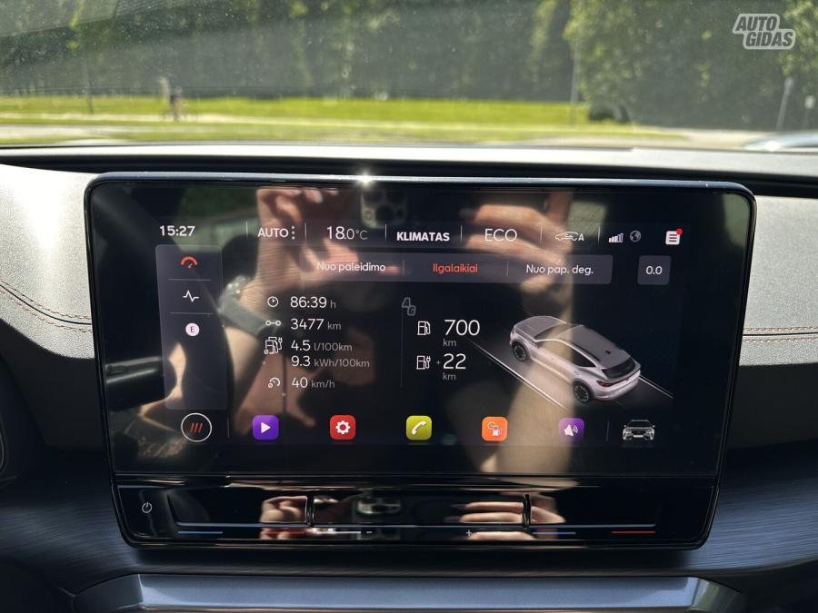 Белый Cupra Formentor 2021 в Каунас, объемом двигателя 1.40 л и пробегом 48 тыс. км за 25000 €, фото 16 на AUTOMOTO.COM.LV