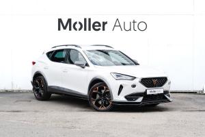 White Cupra Formentor 2021 in Riga, with an engine capacity of 2.00 L and mileage of 87 thousand km for 24500 €, photo 3 on AUTOMOTO.COM.LV