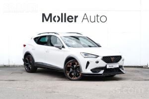 White Cupra Formentor 2021 in Riga, with an engine capacity of 2.00 L and mileage of 87 thousand km for 24500 €, photo 3 on AUTOMOTO.COM.LV