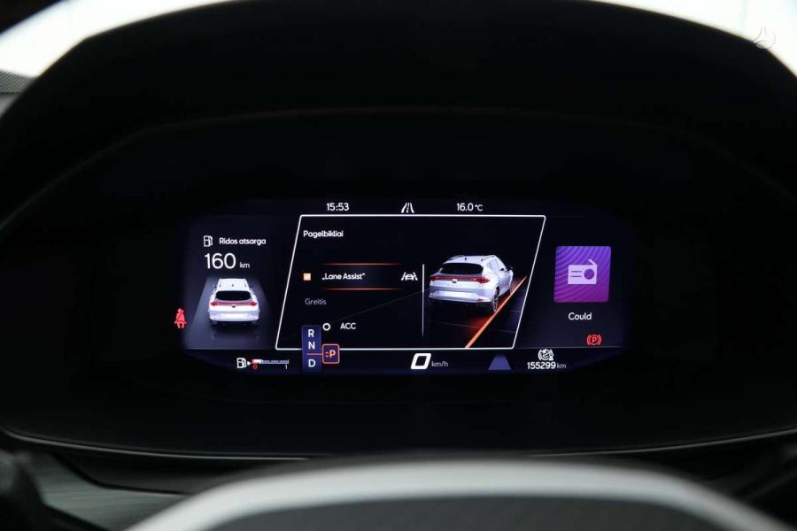 White Cupra Formentor 2021 in Vilnius, with an engine capacity of 1.98 L and mileage of 155 thousand km for 20590 €, photo 20 on AUTOMOTO.COM.LV