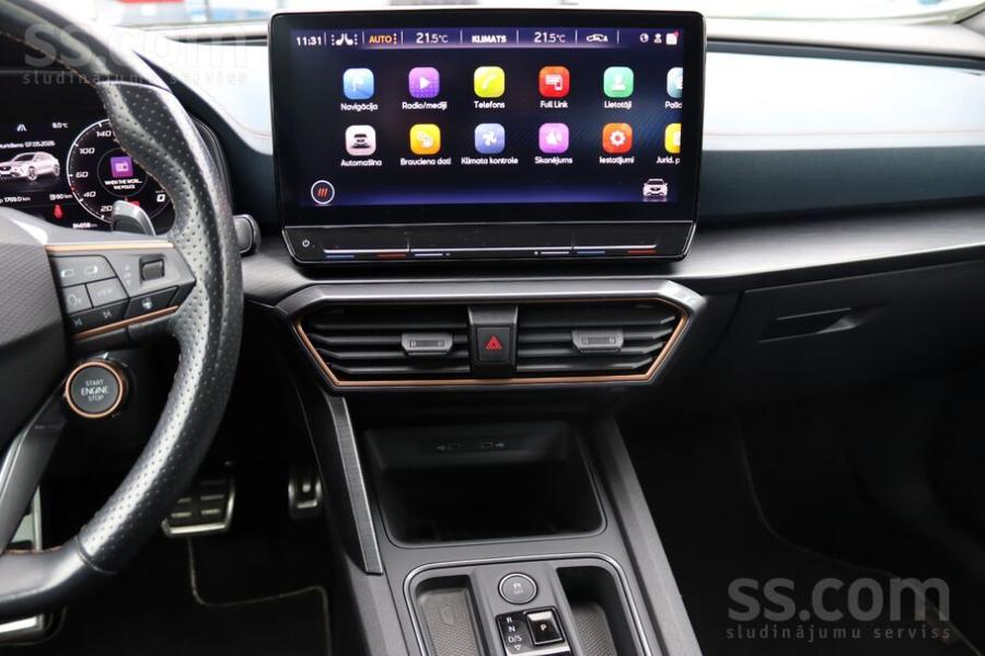 Balts Cupra Formentor 2022 Rīga, ar dzinēja tilpumu 2.00 L un nobraukumu 85 tūkst. km par 27490 €, foto 12 vietnē AUTOMOTO.COM.LV