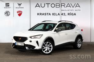 White Cupra Formentor 2022 in Riga, with an engine capacity of 2.00 L and mileage of 78 thousand km for 25990 €, photo  on AUTOMOTO.COM.LV