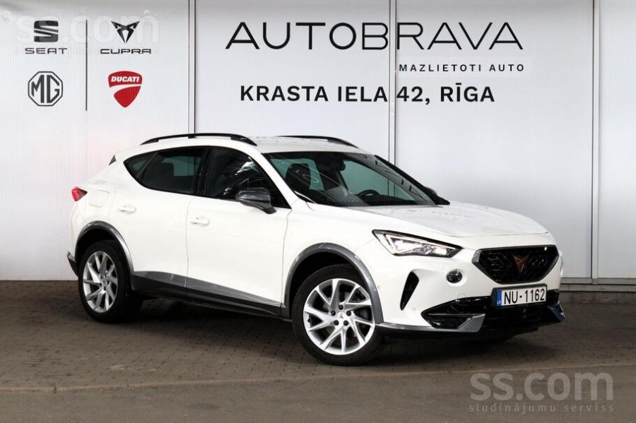 Balts Cupra Formentor 2022 Rīga, ar dzinēja tilpumu 2.00 L un nobraukumu 78 tūkst. km par 25990 €, foto 4 vietnē AUTOMOTO.COM.LV