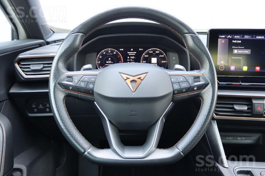 Balts Cupra Formentor 2022 Rīga, ar dzinēja tilpumu 2.00 L un nobraukumu 78 tūkst. km par 25990 €, foto 12 vietnē AUTOMOTO.COM.LV