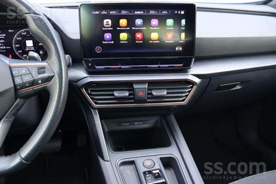 Balts Cupra Formentor 2022 Rīga, ar dzinēja tilpumu 2.00 L un nobraukumu 78 tūkst. km par 25990 €, foto 13 vietnē AUTOMOTO.COM.LV