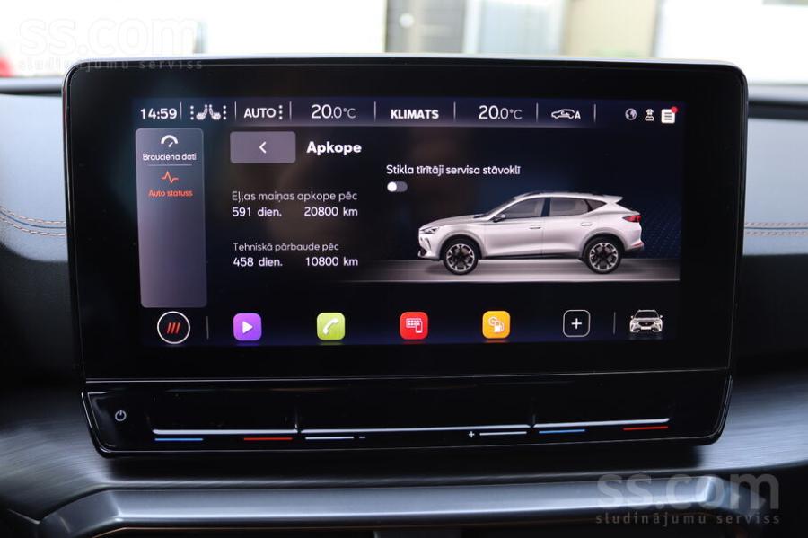 Balts Cupra Formentor 2022 Rīga, ar dzinēja tilpumu 2.00 L un nobraukumu 78 tūkst. km par 25990 €, foto 17 vietnē AUTOMOTO.COM.LV