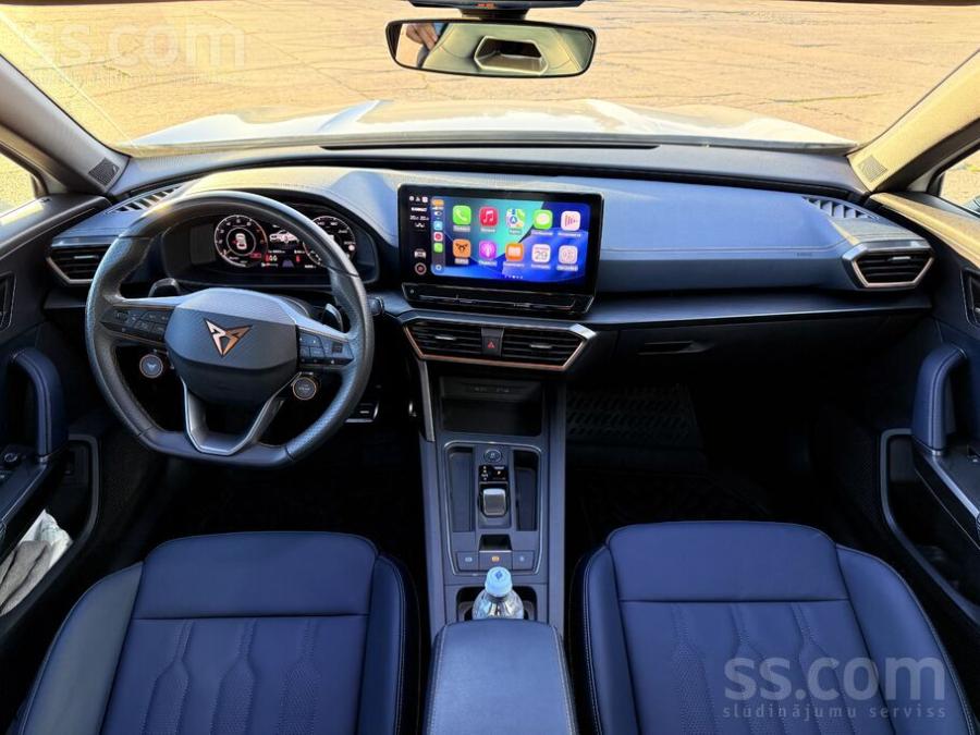 White Cupra Formentor 2022 in Riga, with an engine capacity of 2.00 L and mileage of 37 thousand km for 29000 €, photo 9 on AUTOMOTO.COM.LV