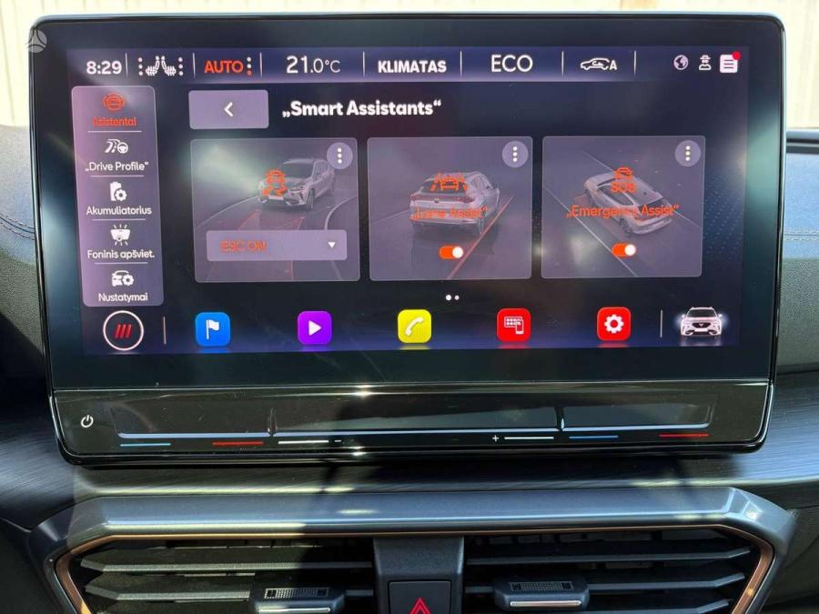 Белый Cupra Formentor 2022 в Вильнюс, объемом двигателя 1.40 л и пробегом 69 тыс. км за 23990 €, фото 29 на AUTOMOTO.COM.LV