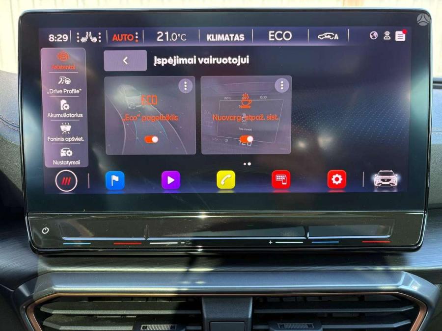 Белый Cupra Formentor 2022 в Вильнюс, объемом двигателя 1.40 л и пробегом 69 тыс. км за 23990 €, фото 30 на AUTOMOTO.COM.LV