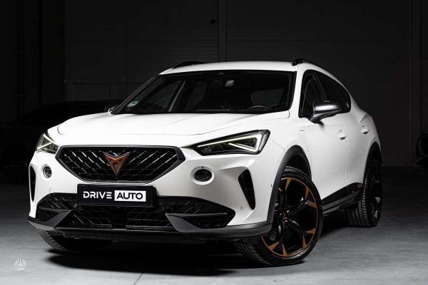 Cupra Formentor 2022 Viļņa vietnē Balts Cupra Formentor 2022 Viļņa, ar dzinēja tilpumu 1.40 L un nobraukumu 35 tūkst. km par 26500 €, foto 1 vietnē AUTOMOTO.COM.LV