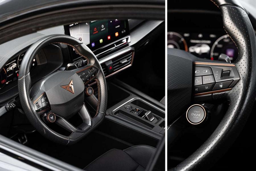 Белый Cupra Formentor 2022 в Вильнюс, объемом двигателя 1.40 л и пробегом 35 тыс. км за 26500 €, фото 7 на AUTOMOTO.COM.LV